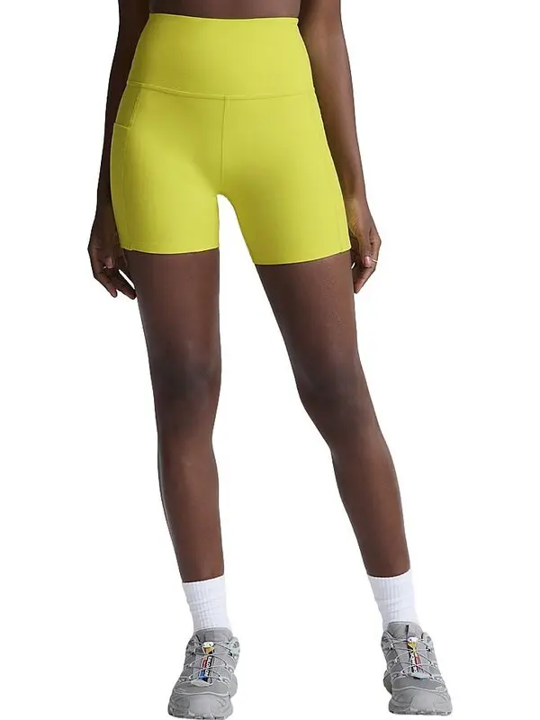 Beyond Yoga Spacedye Keep Pace Pocket Shorts - Citrus Pop Heather