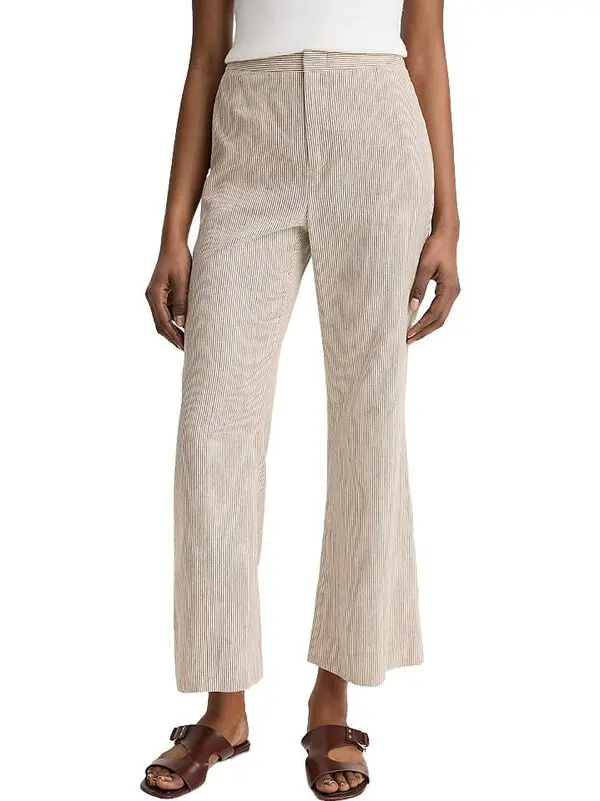 Vince Ankle Length Trousers - Taupe Wood
