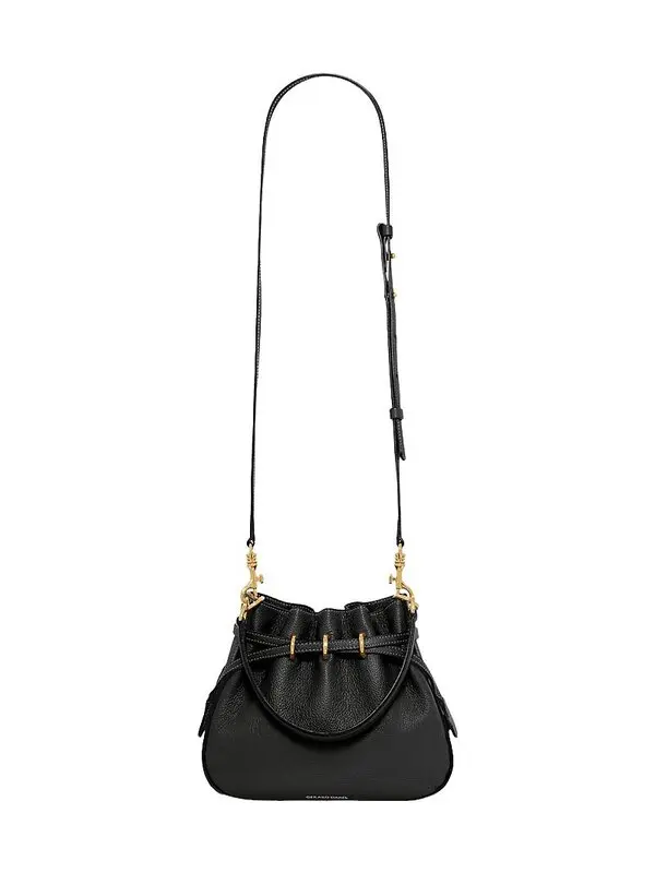 Gerard Darel Le Mini Romy Bucket Bag - Black