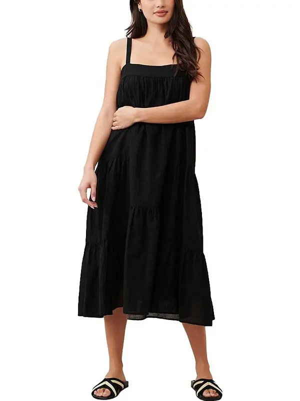 Jenni Kayne Summer Tiered Dress - Black