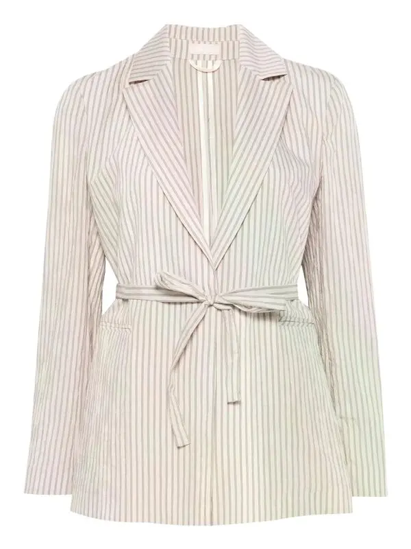 Liu Jo Striped Blazer - Neutrals