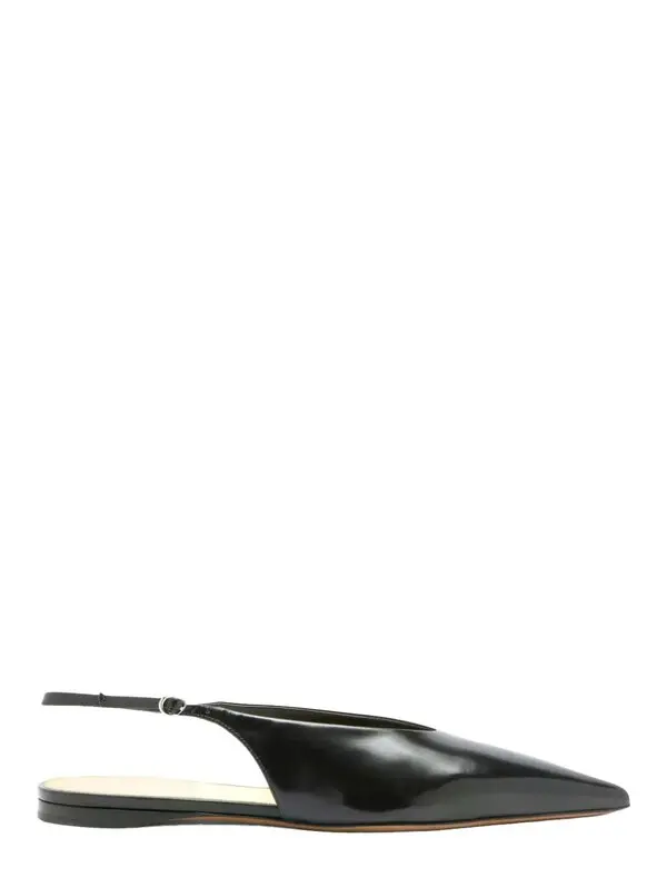 Proenza Schouler Slash Ballerina Shoes - Black