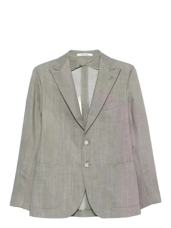 Tagliatore Twill Blazer - Green