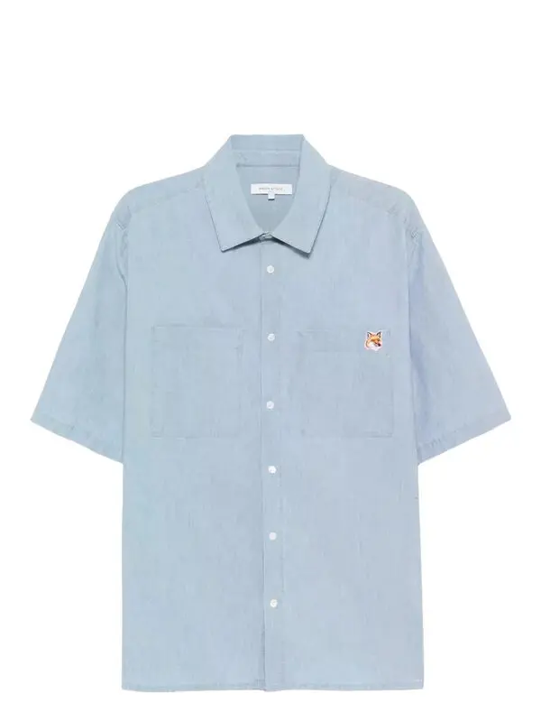 Maison Kitsuné Short-sleeves Shirt - Blue