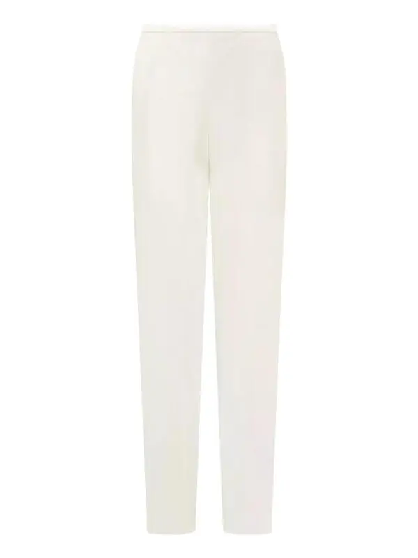 Emporio Armani Straight-leg Trousers - White