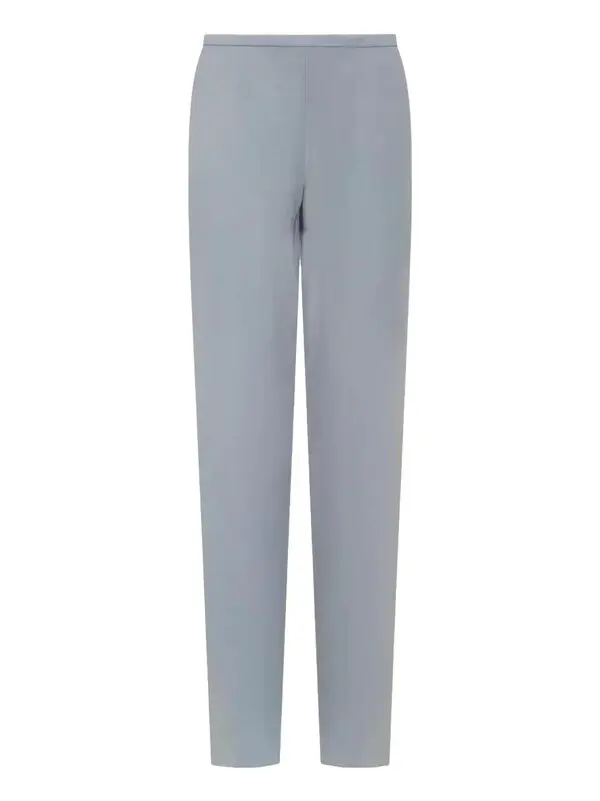 Emporio Armani Straight-leg Trousers - Blue