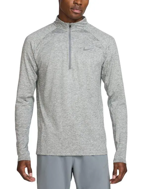 Nike Dri-fit Stride Half-zip Running Top - 084 Smkgry/refsil