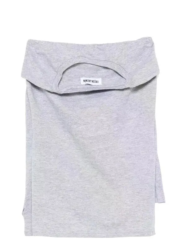 FAÇON JACMIN Texas Strapless Top - Grey