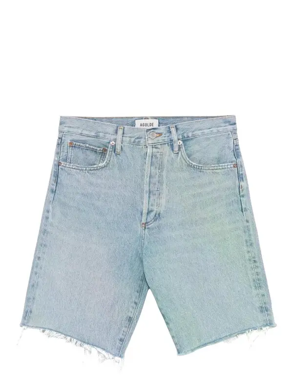 AGOLDE 90's Denim Shorts - Blue