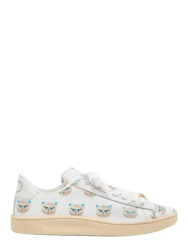 Valentino Garavani Royco Le Chat De La Maison Trainers - White