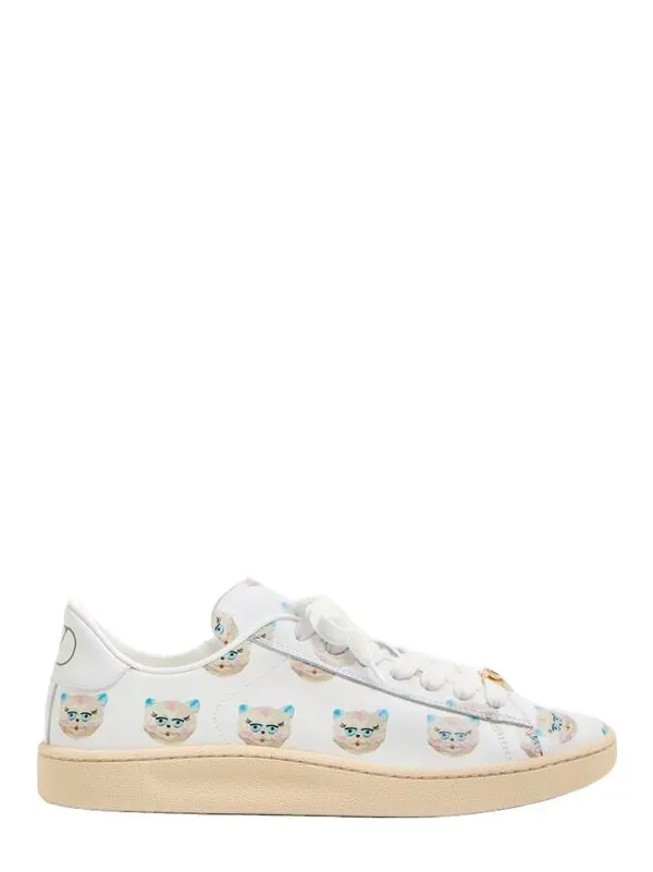 Valentino Garavani Royco Le Chat De La Maison Trainers - White
