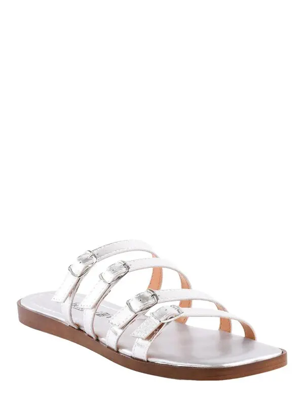 Seychelles Persuasion Strappy Sandals - Silver