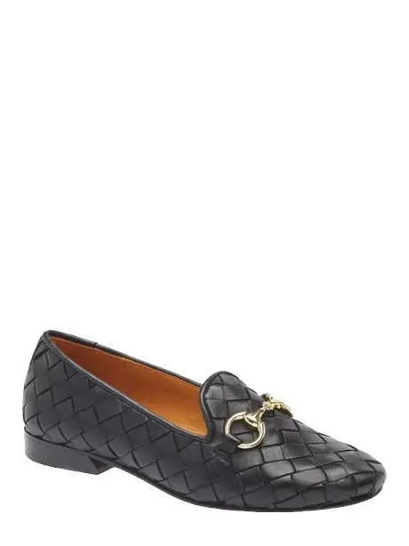 Robert Zur Letti Bit Woven Loafer - Black