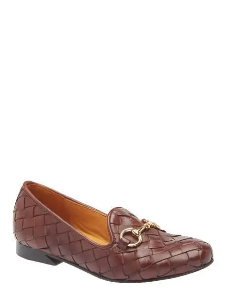 Robert Zur Letti Bit Woven Loafer - Luggage