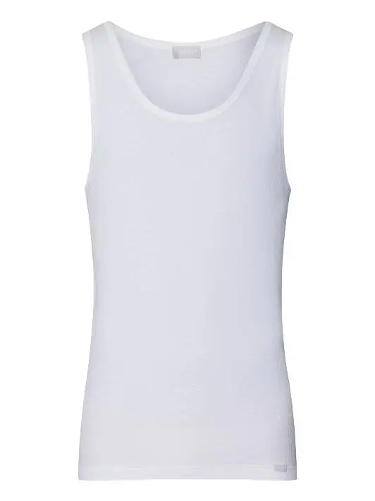 Hanro Cotton Essentials Cotton Tank Top - White