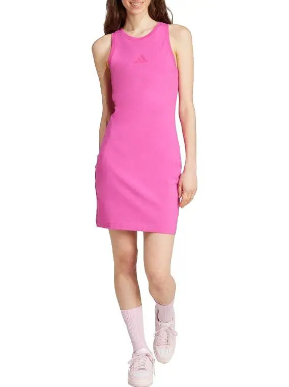 Adidas Future Icons Logo Dress - Semi Lucid Fuchsia