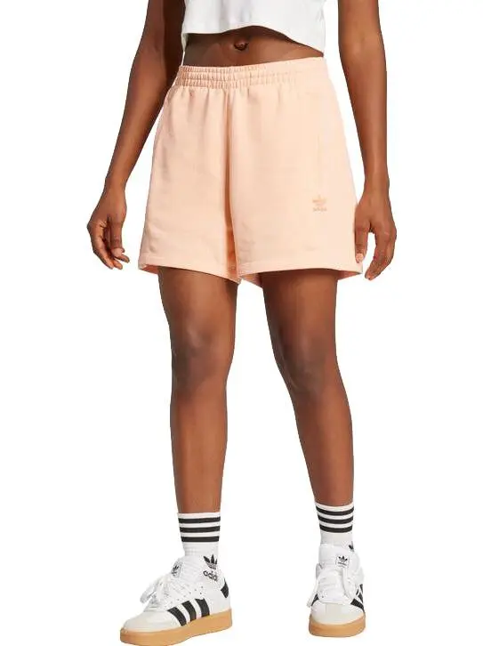 Adidas Originals By Alexander Wang Essentials Trefoil Logo Shorts - Glow Pink