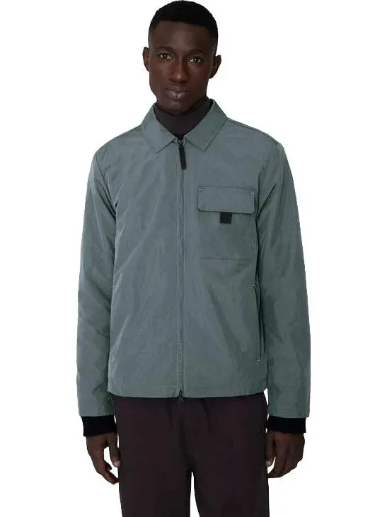 QUARTZ CO. Nathan | Overshirt - Blue Grey