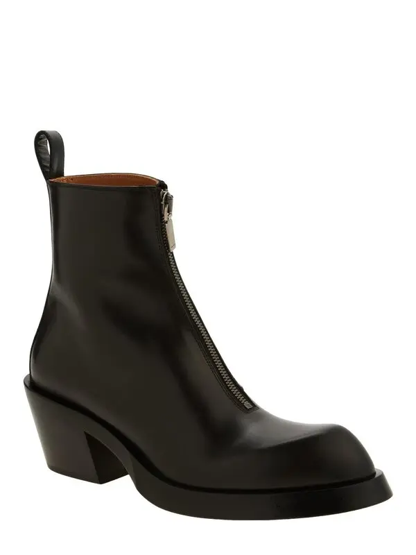 Alexander McQueen Sparrow Cuban Heel Boot - Black