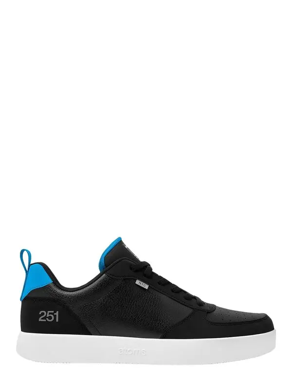 ATOMS Low Top Sneakers - Blue & Black