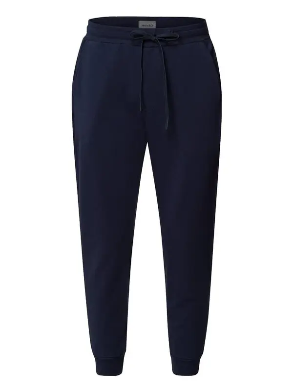 Hanro Natural Living Organic Cotton Drawstring Pants - Deep Navy