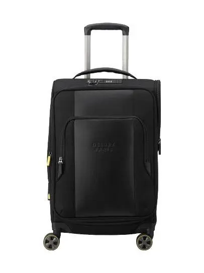 DELSEY PARIS 20" Carry-on Softside Expandable Luggage With Spinner Wheels - Black