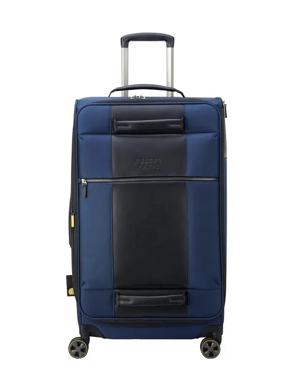 DELSEY PARIS Wagram 26" Trunk Softside Expandable Luggage With Spinner Wheels - Navy