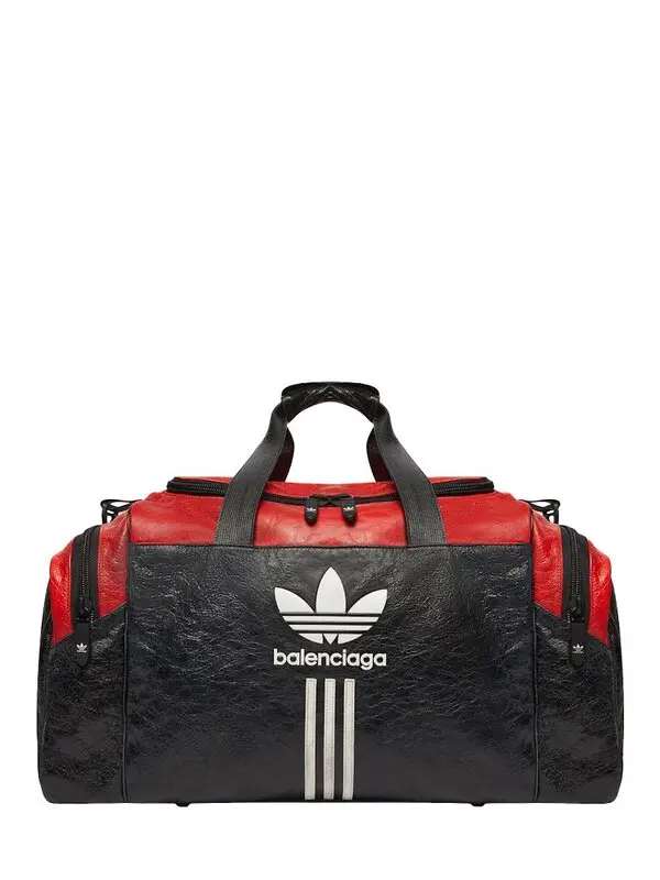 Balenciaga X Adidas Gym Bag - Black/red