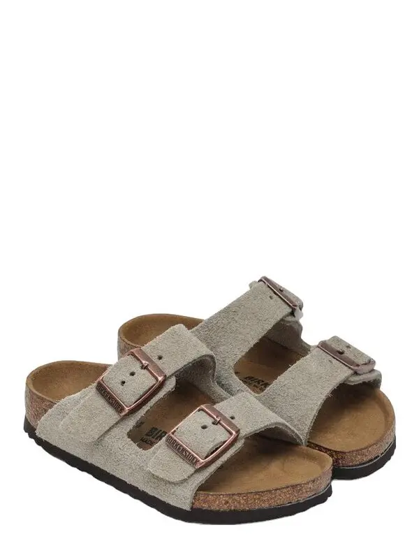 BIRKENSTOCK Arizona Suede Slide - Beige