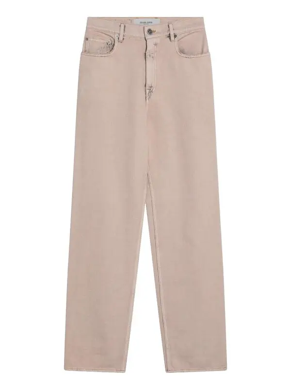 GOLDEN GOOSE Dyed Denim Jeans - Pink
