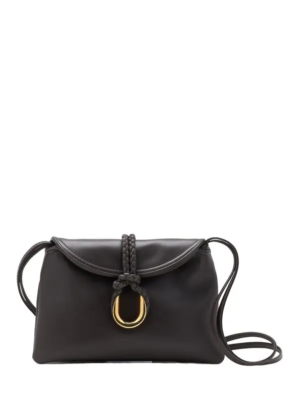 Bottega Veneta Mini Liberta Crossbody Bag - Brown