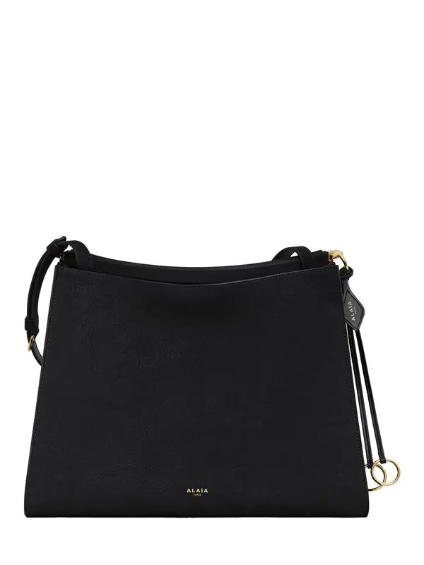 Alaïa Le Click Medium Nubuck Bag - Black