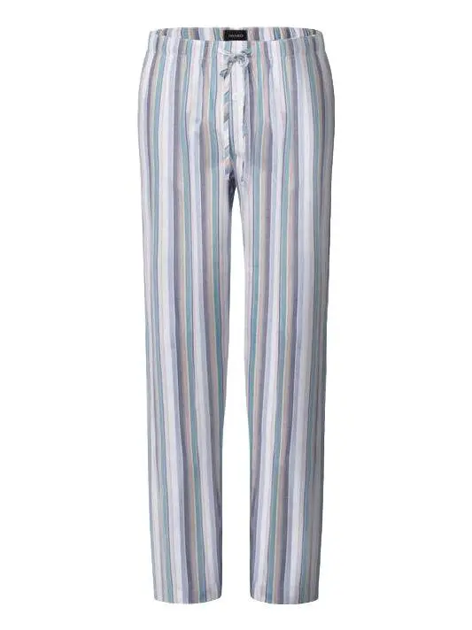 Hanro Night And Day Woven Pants - Atlantic Stripe