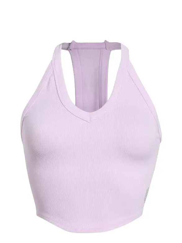 Free People All Clear Crop Racerback Tank - Ultra Violet