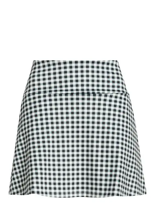 RHONE 16-inch Sport Skort - Black Gingham