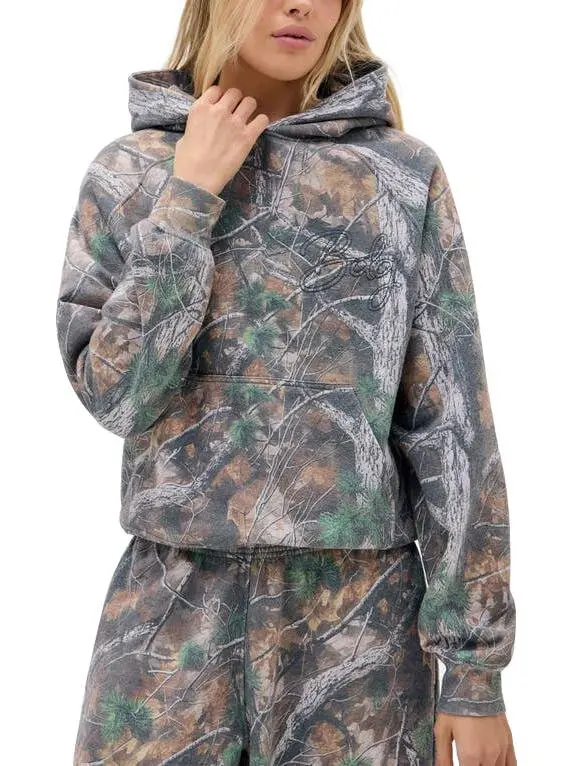 BDG URBAN OUTFITTERS Oversized Camouflage Hoodie - Brown