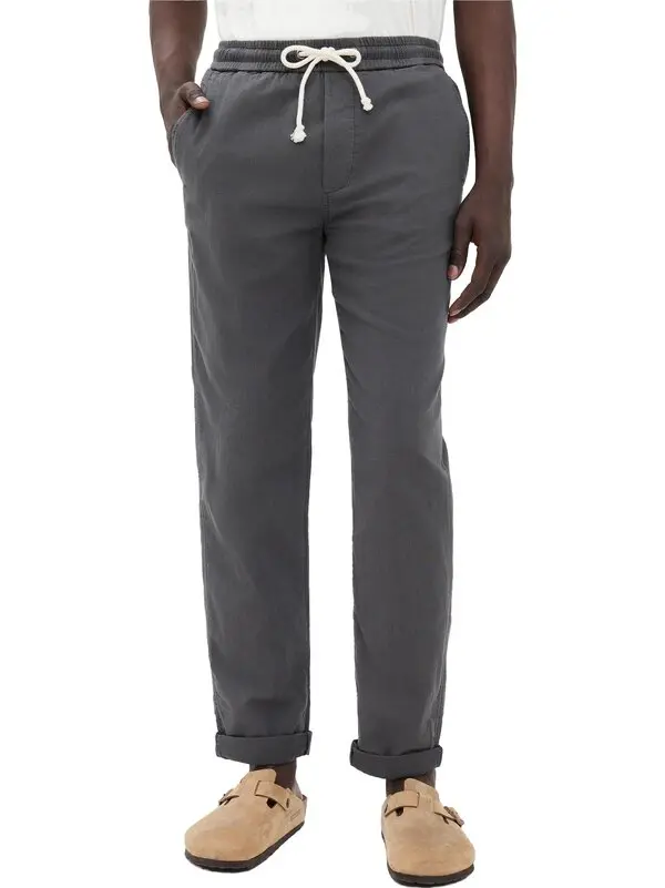 Marine Layer Saturday Stretch Beach Pants - Faded Black