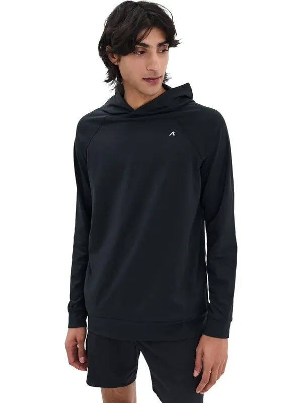 REDVANLY Larkin Performance Hoodie - Tuxedo