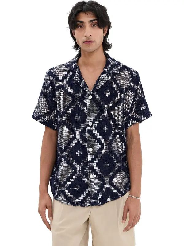 Oas Trastevere Cuba Crochet Shirt - Multi