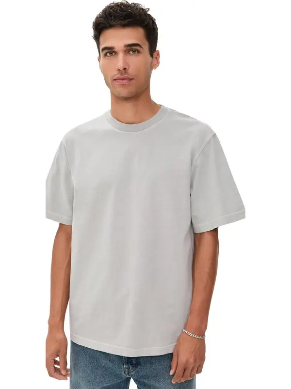 AGOLDE Asha Mock Neck Tee - Reflect