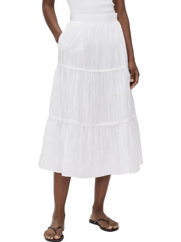 LA LIGNE Esme Skirt - Ivory