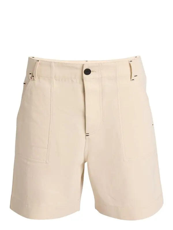 Jacquemus Le Short De Nimes Bermuda Shorts - Off White