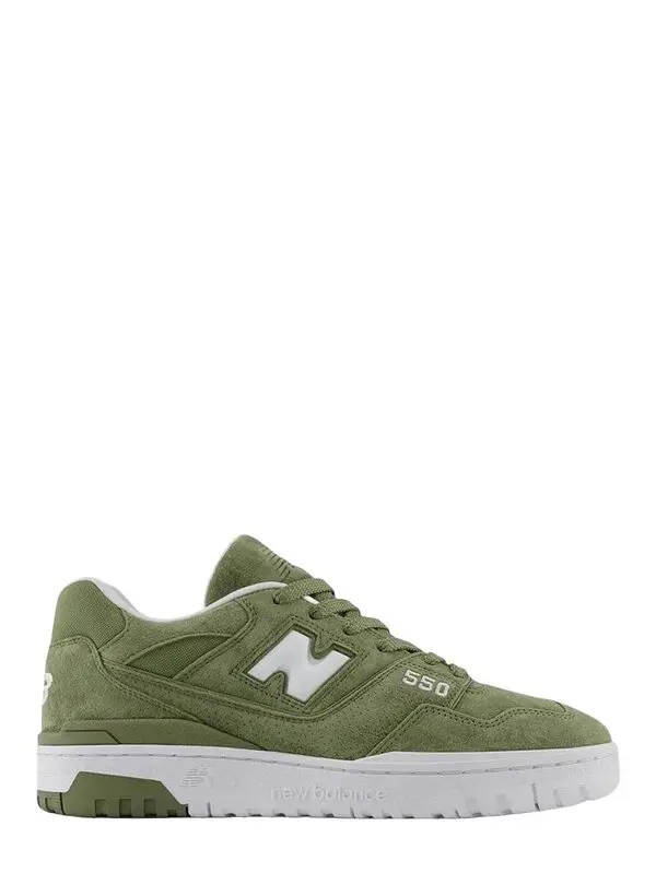 NEW BALANCE 550 Sneakers - Dark Olivine/white
