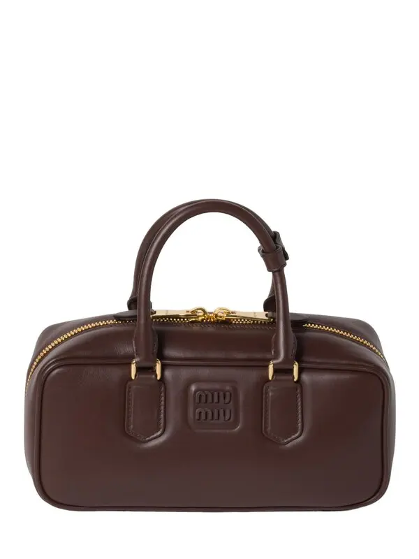 Miu Miu Arcadie Leather Bag - Briarwood