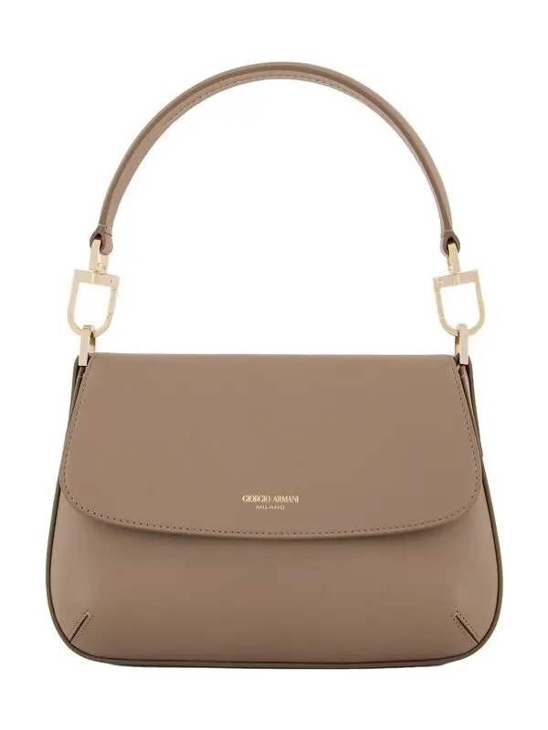 Giorgio Armani Small La Prima Soft Bag - Brown