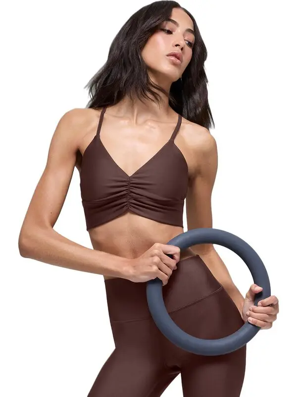 Alo Yoga Airlift Divine Bra - Brownstone