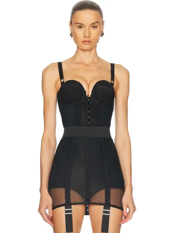 Dolce & Gabbana Sleeveless Bodysuit - Black