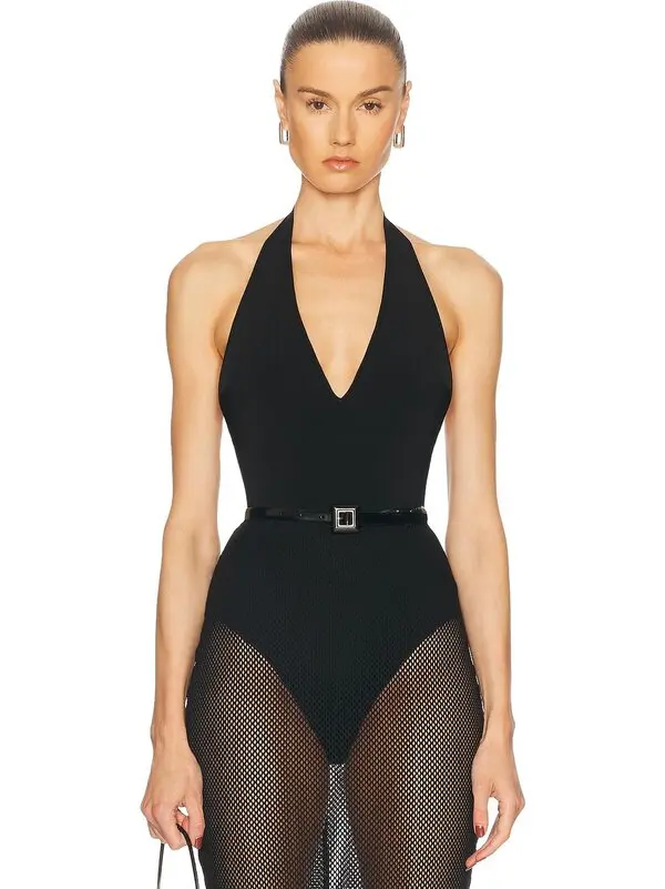 A.L.C. Lila Bodysuit - Black
