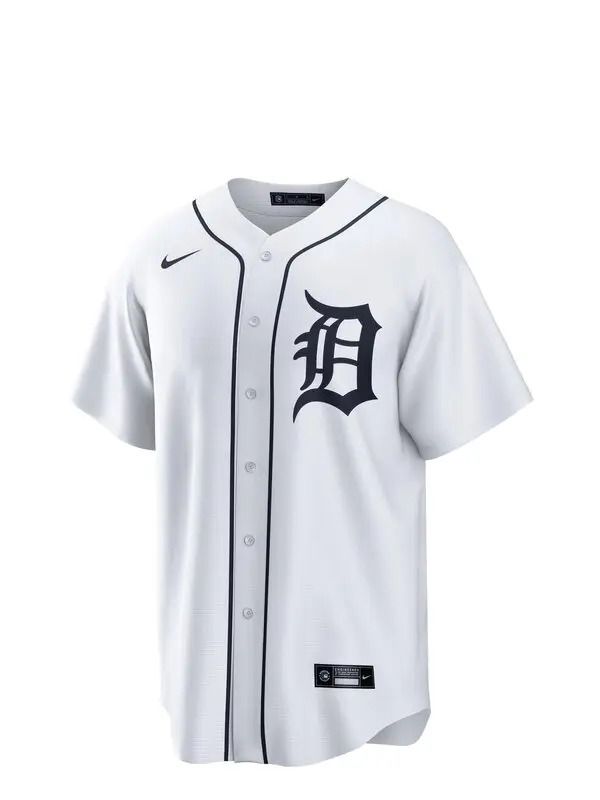 Nike Tarik Skubal Detroit Tigers Mlb Replica Jersey - White
