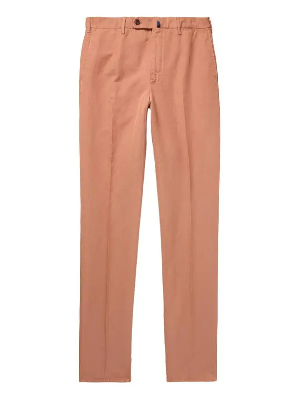 SLOWEAR Venezia 1951 Slim-fit Chinolino Trousers - Orange